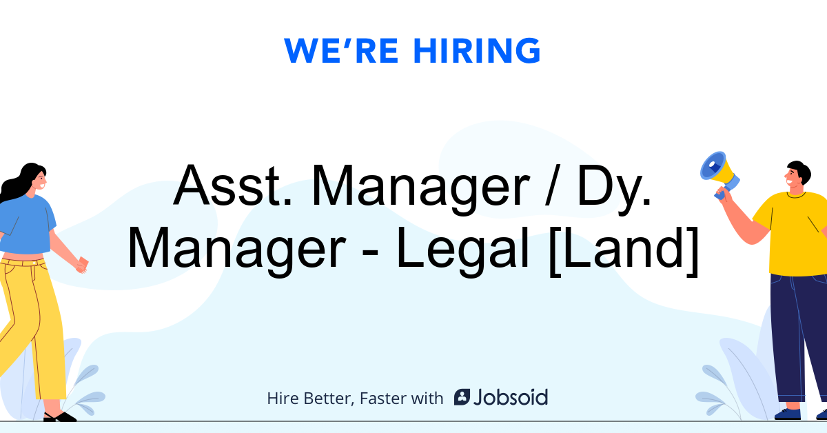 Asst. Manager / Dy. Manager - Legal - Mytrah Energy