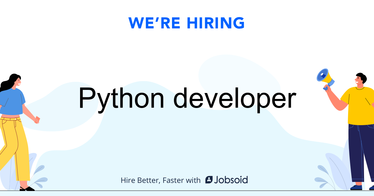 Python developer - dv-indan