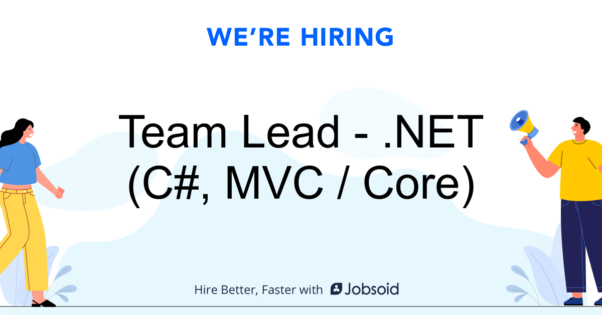 Team Lead - .NET (C#, MVC / Core) - Teknorix