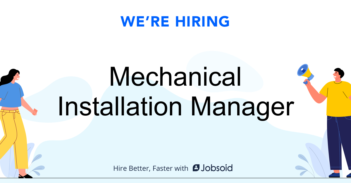Mechanical Installation Manager - Dressler Automation Corp