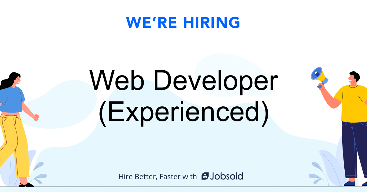 Web Developer (Experienced) - opticvyu