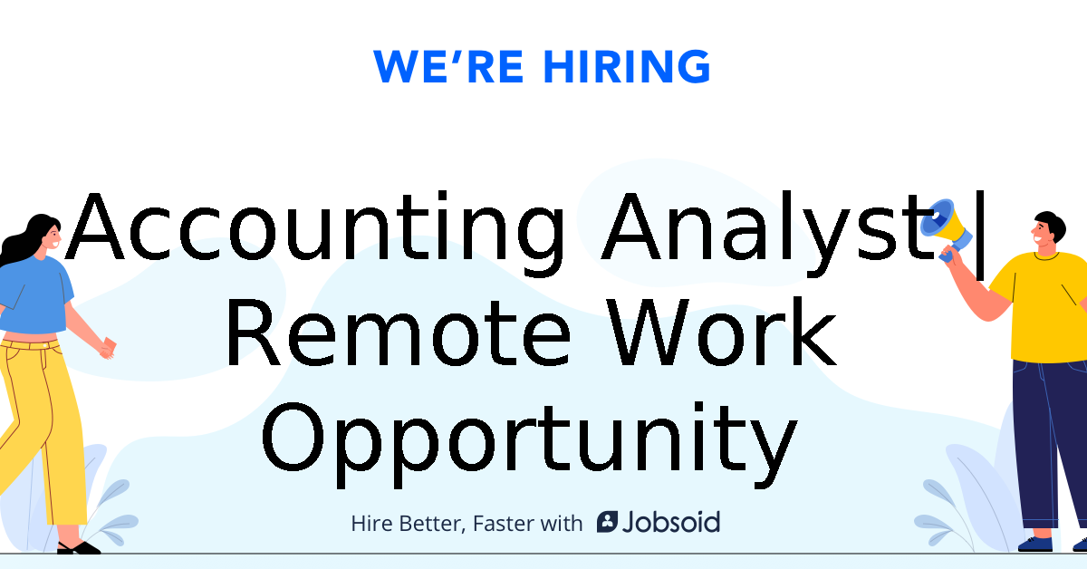 Accounting Analyst | Remote Work Opportunity - Edge Tutor