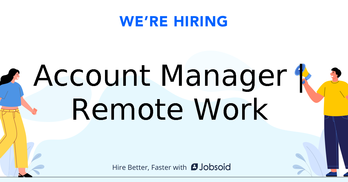 Account Manager | Remote Work - Edge Tutor