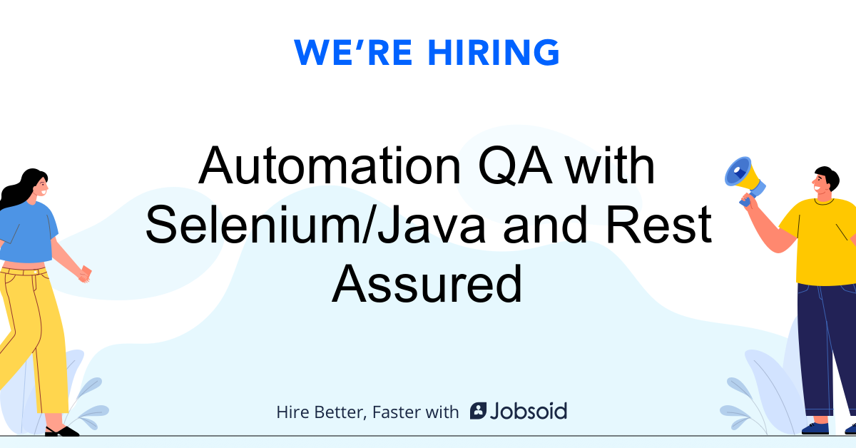 Automation Qa With Selenium Java And Rest Assured Mirum