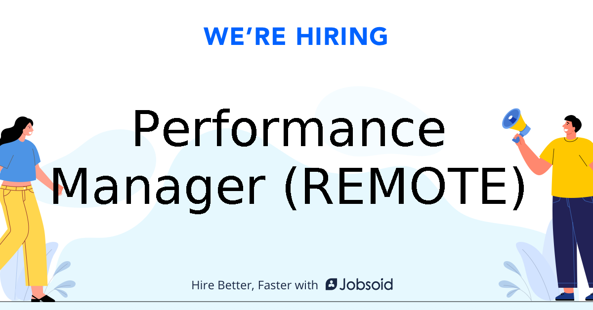 Performance Manager (REMOTE) - The Life You Love Coaching