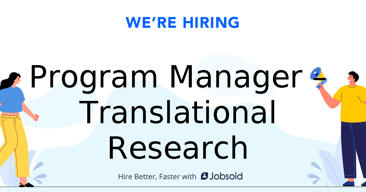 Program Manager – Translational Research - VIB