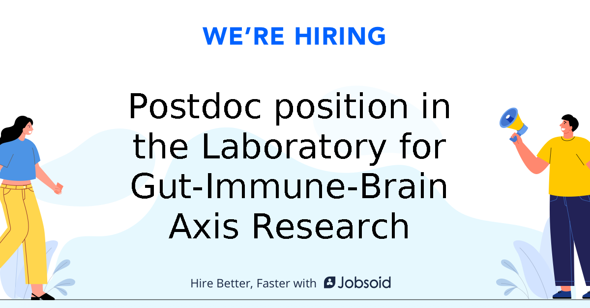 Postdoc position in the Laboratory for Gut-Immune-Brain Axis Research - VIB