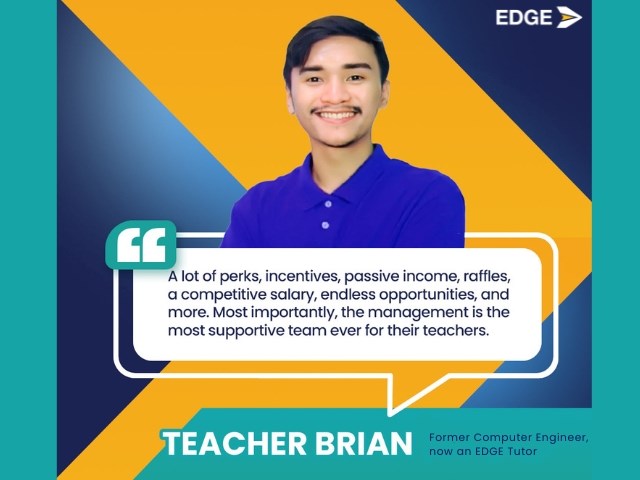 Be a World-Class Filipino Educator with EDGE Tutor